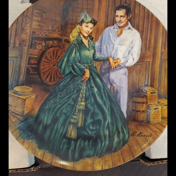 The Bradford Exchange | Wall Decor | Gone With The Wind Plate | Poshmark